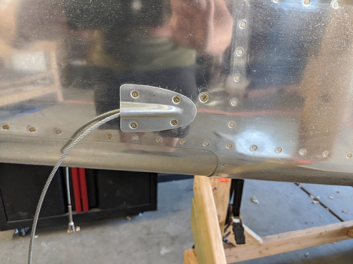 Rudder Cable Fairings: 8.5 hrs - Building an RV-7