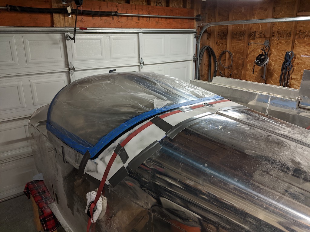 Fiberglass Canopy Fairing: 44.5 hrs - Building an RV-7